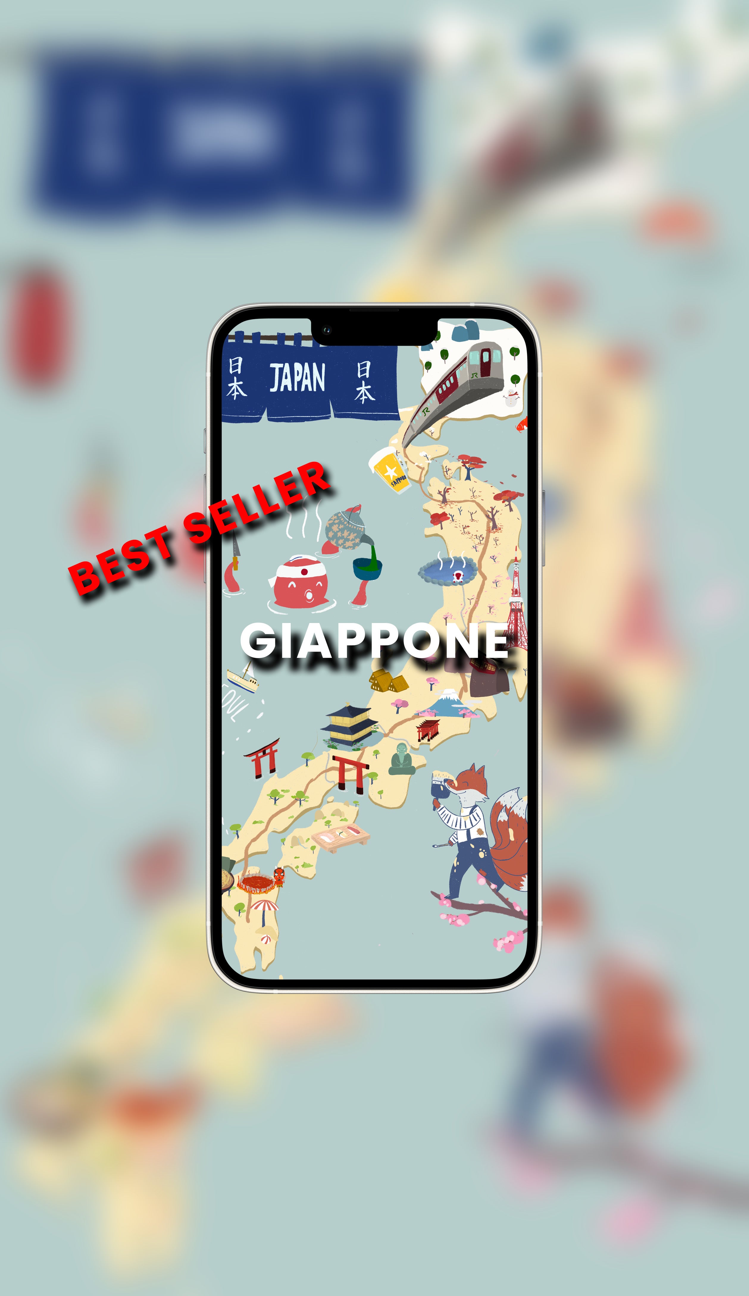 Mappa del Giappone – Le nostre mappe